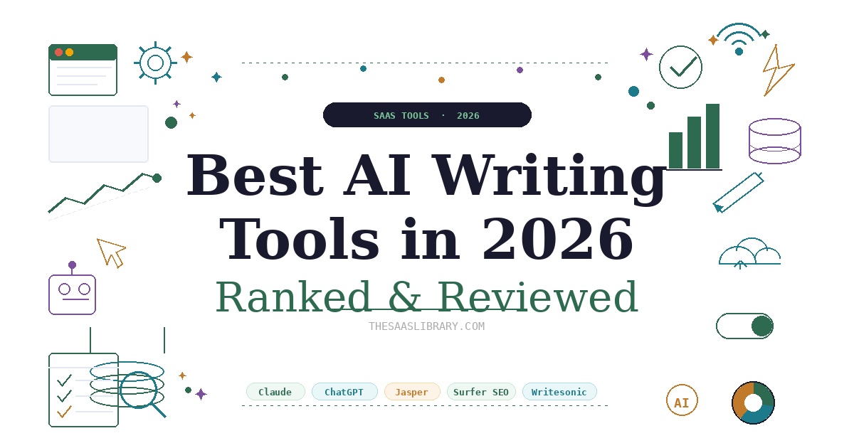 Best AI Writing Tools in 2026 (Ranked & Reviewed). - The SaaS Library