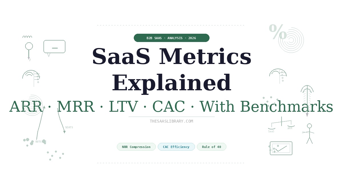 SaaS Metrics Explained: ARR, MRR, LTV, CAC (With Benchmarks) | The SaaS ...
